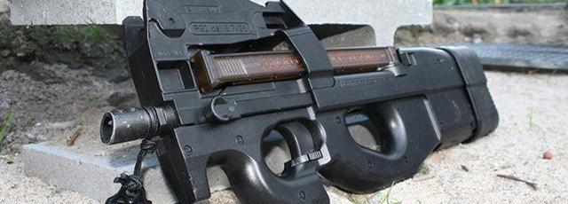 这把枪以前我们都叫他B33其实是比利时的P90|弹匣|武器|轻武器|射速|冲锋枪_新浪新闻