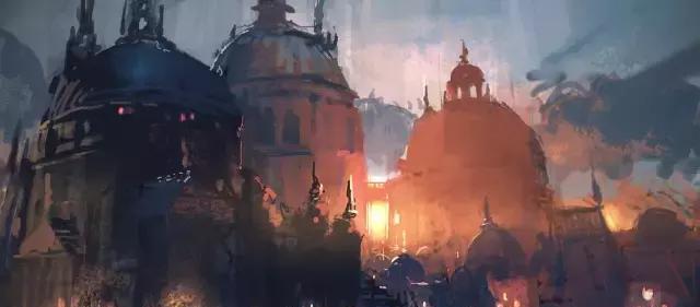 日本插画师Lownine .大气磅礴的场景作品欣赏|场景|插画师|作品_新浪新闻
