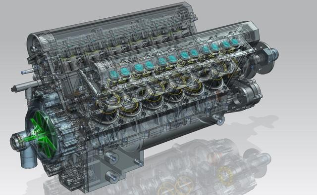 今天带大家认识一个12缸引擎——V12发动机-新浪汽车