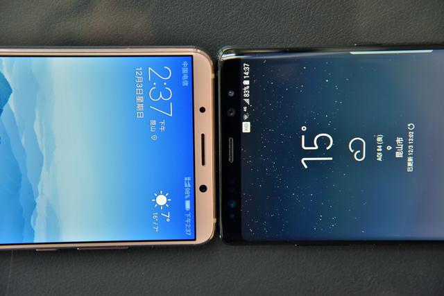 三星Note8 VS 华为Mate10Pro：谁才是安卓旗舰No.1外观篇__财经头条
