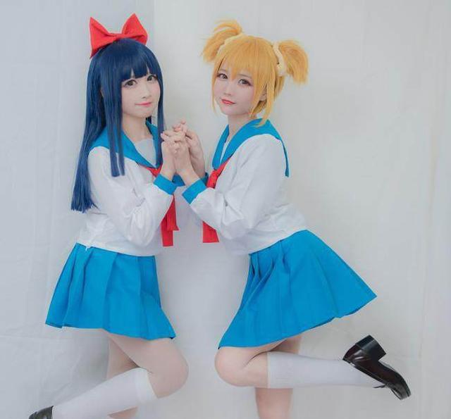 人类神经突然颜艺！《pop子和pipi美的日常》COSPLAY欣赏|二次元|科普|颜艺_新浪新闻