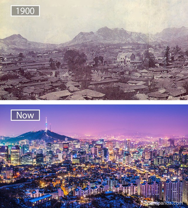世界大城市的变化对比照，中国深圳变化最大！|变化|深圳|大城市|城市|大都市_新浪新闻