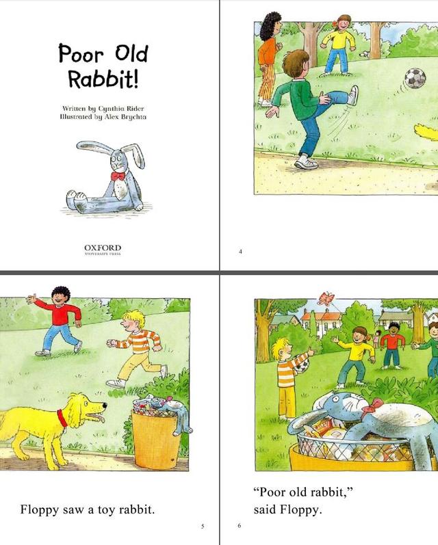 儿童英语绘本分享7牛津树Poor Old Rabbit