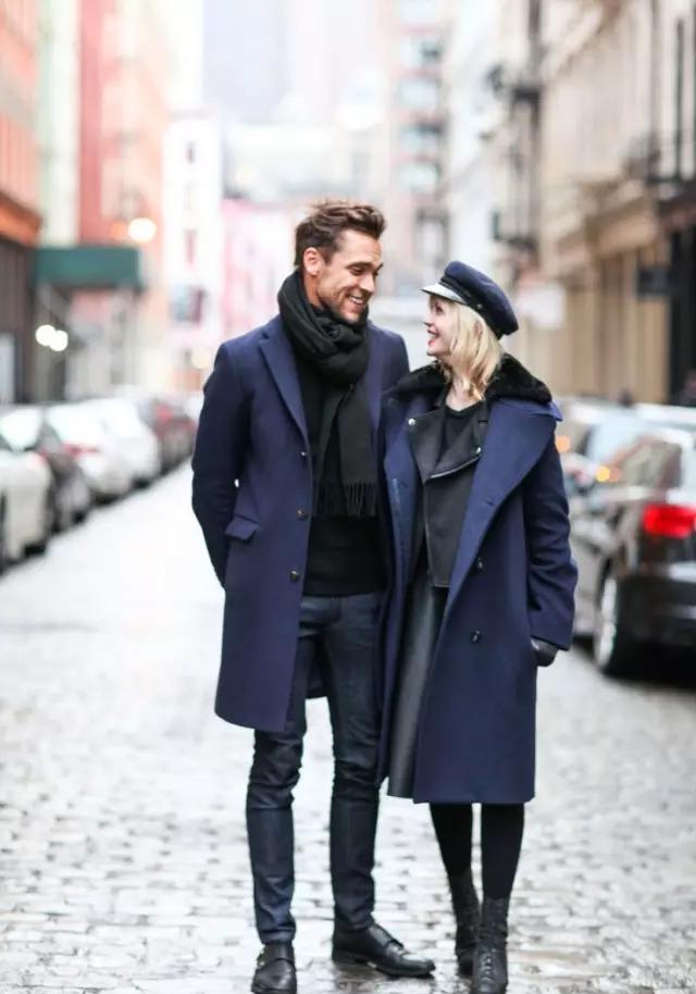 欧美风冬日男装搭配指南