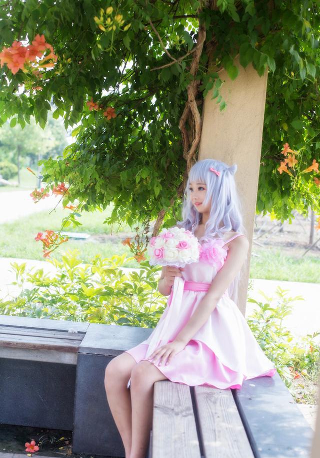 cos正片——和泉纱雾十周年礼服|和泉|千羽|灵草_新浪新闻