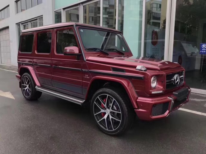 奔驰g65 g63玄武皂石红 钯银 铂金灰 靛蓝灰奔驰4S店现车-新浪汽车