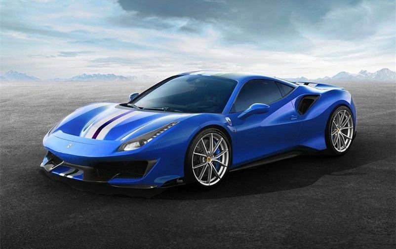 法拉利488高性能版6种车身颜色曝光，黑白红银黄蓝各具美感！