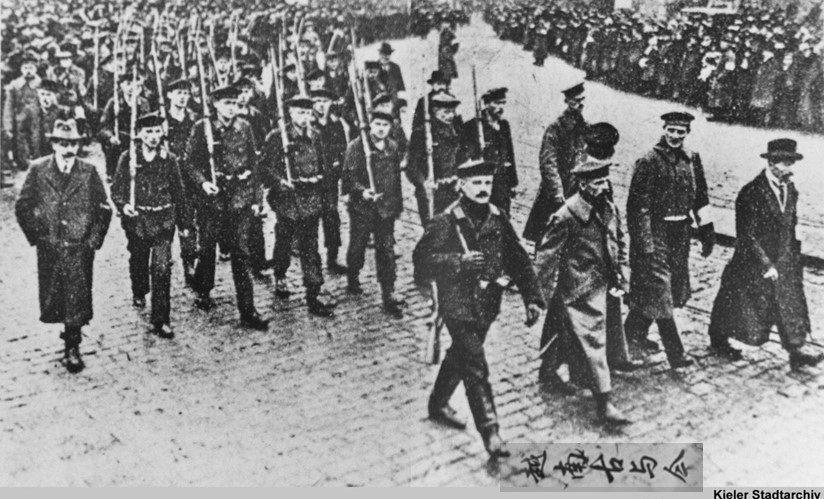 旧照片中1918年：世界上许多重要的历史事件都发生这一年