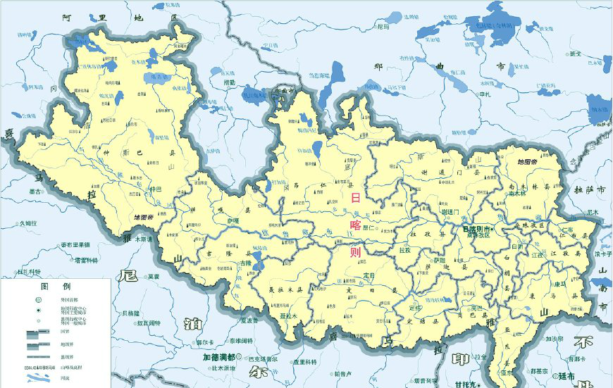 西藏及各城市，8幅最新地图|西藏|地图|城市_新浪新闻