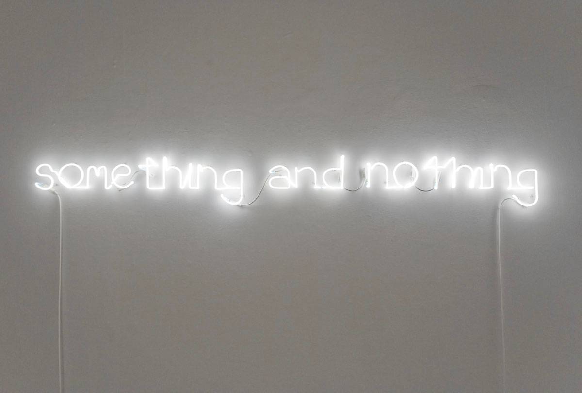 Something and Nothing