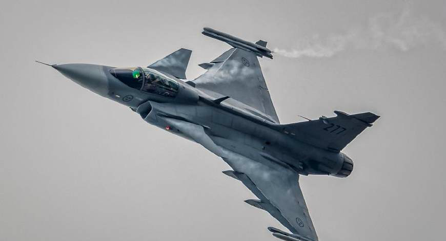 瑞典JAS，39鹰狮系列战斗机，高清相片