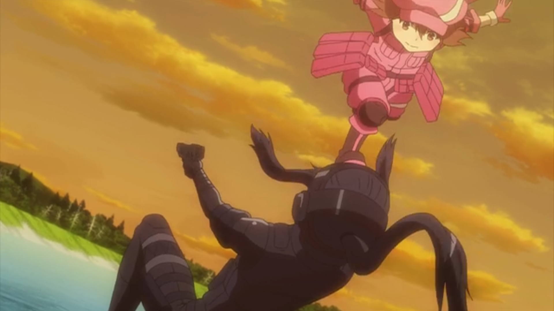 刀剑神域外传：小莲对战Pitohui，Pitohui并没有桐人二刀流神技