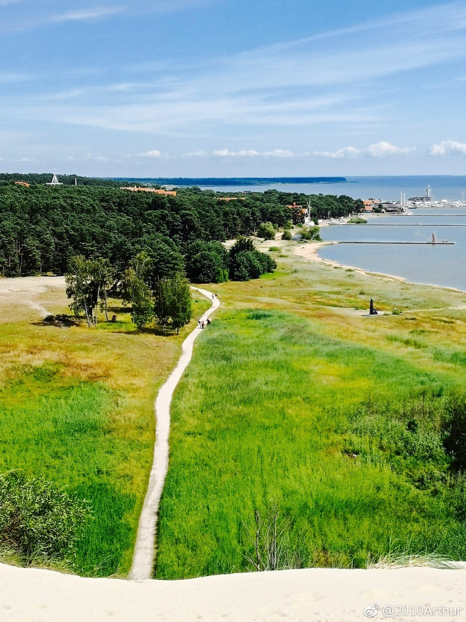 库洛尼亚沙嘴(Curonian Spit)于2000年被列为联合国教科文组织世界遗