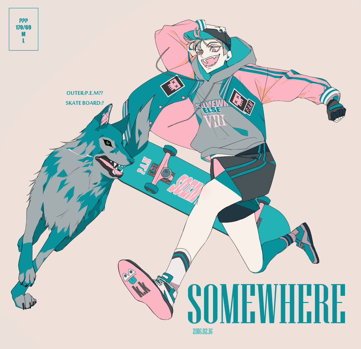 韩国画师인플릭 INPLICK 插画作品