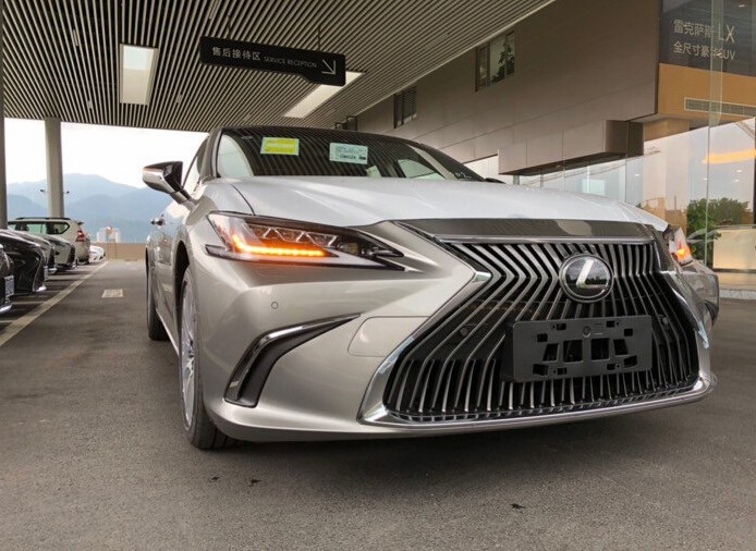 雷克萨斯ES260顶配提车，带全景天窗，车主：就爱顶配但不爱-新浪汽车