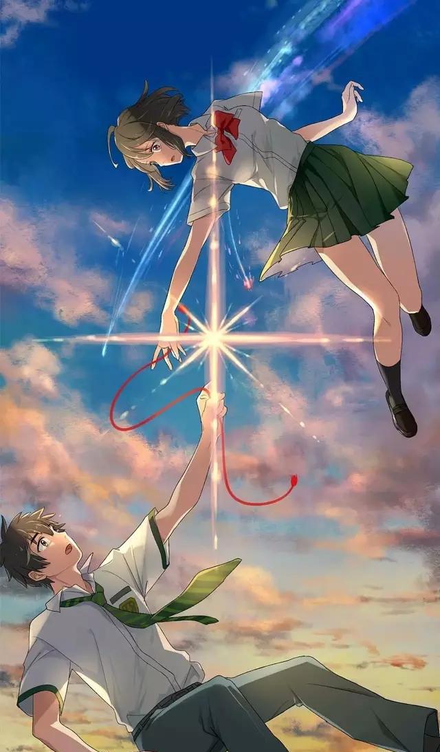 精选热门手机壁纸—你的名字，每张都是精品 每帧都美成了壁纸|你的名字|壁纸|新海诚_新浪新闻