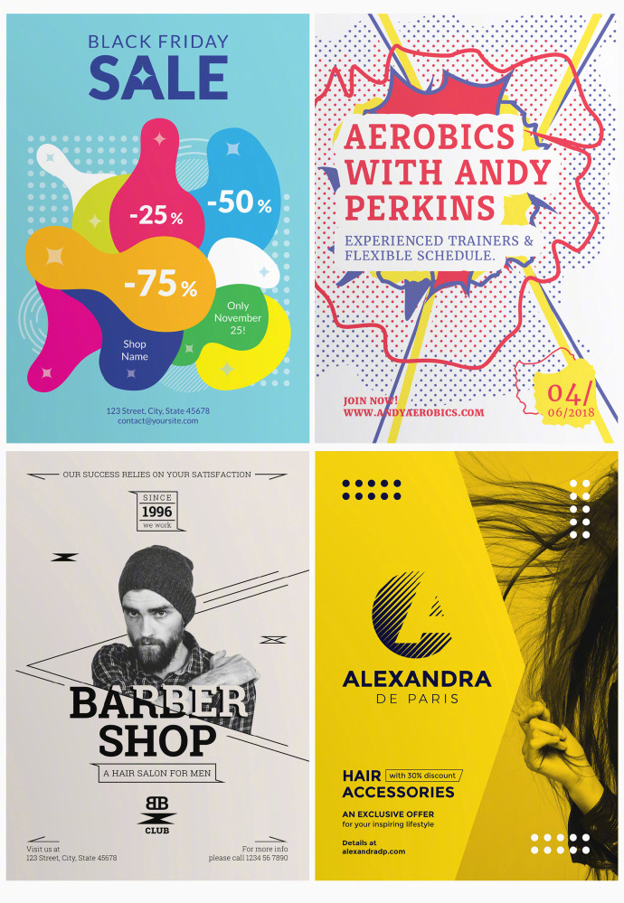 36例优秀海报排版设计