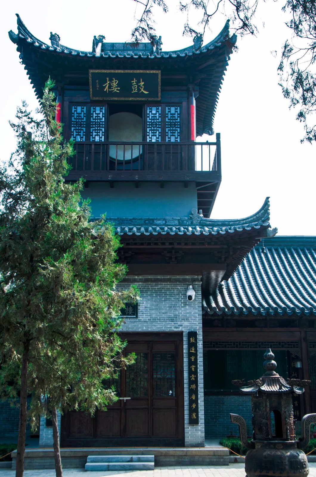 古观音禅寺因网红银杏树大火，冬天与夏天的佛门清幽来感受一下