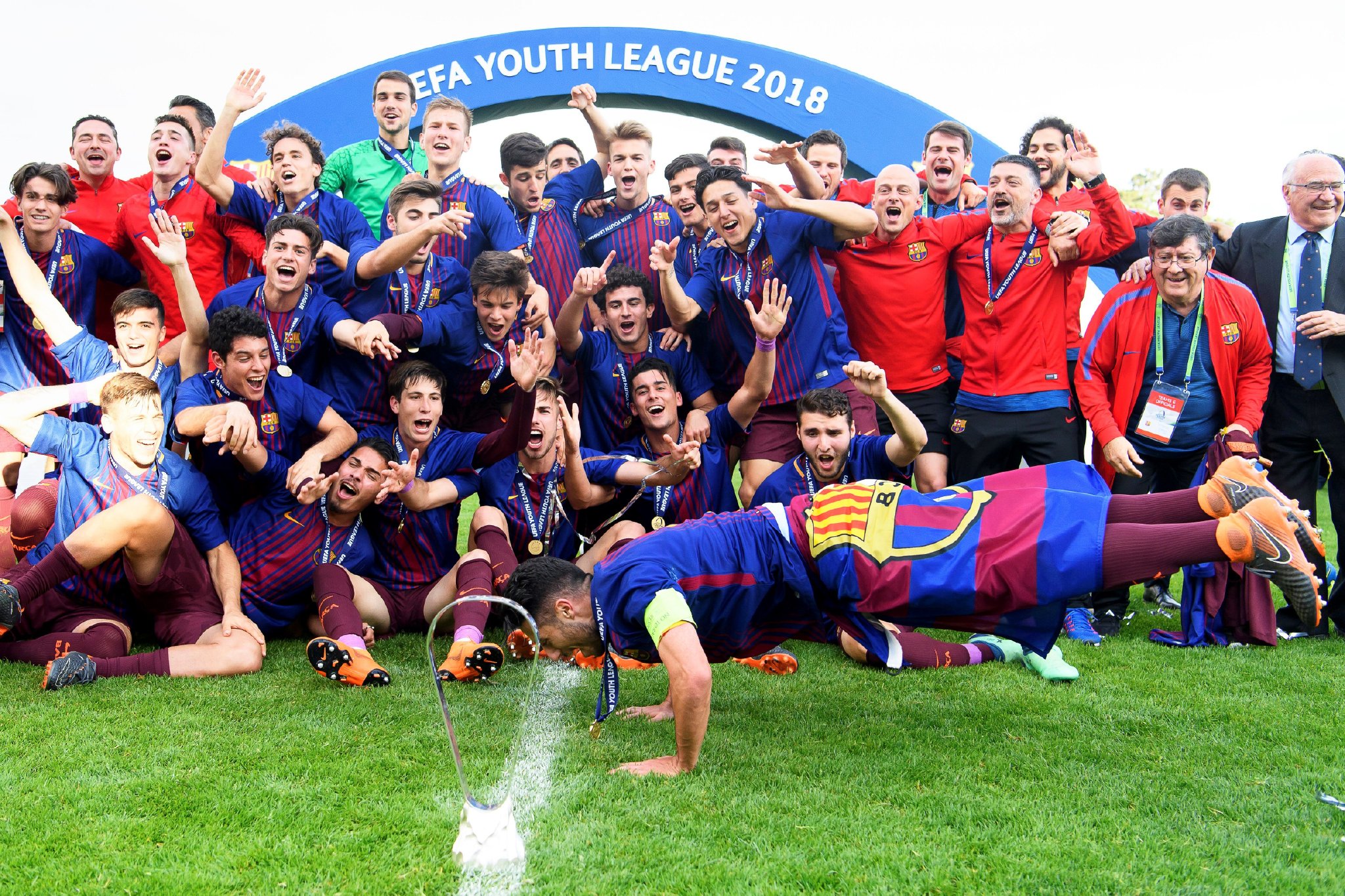 2018年4月23日，2017-18赛季欧洲青年冠军联赛决赛