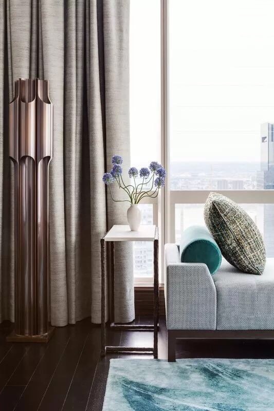 Jamie Drake&Caleb Anderson／纽约ONE57：奢华的质感，却不浮夸