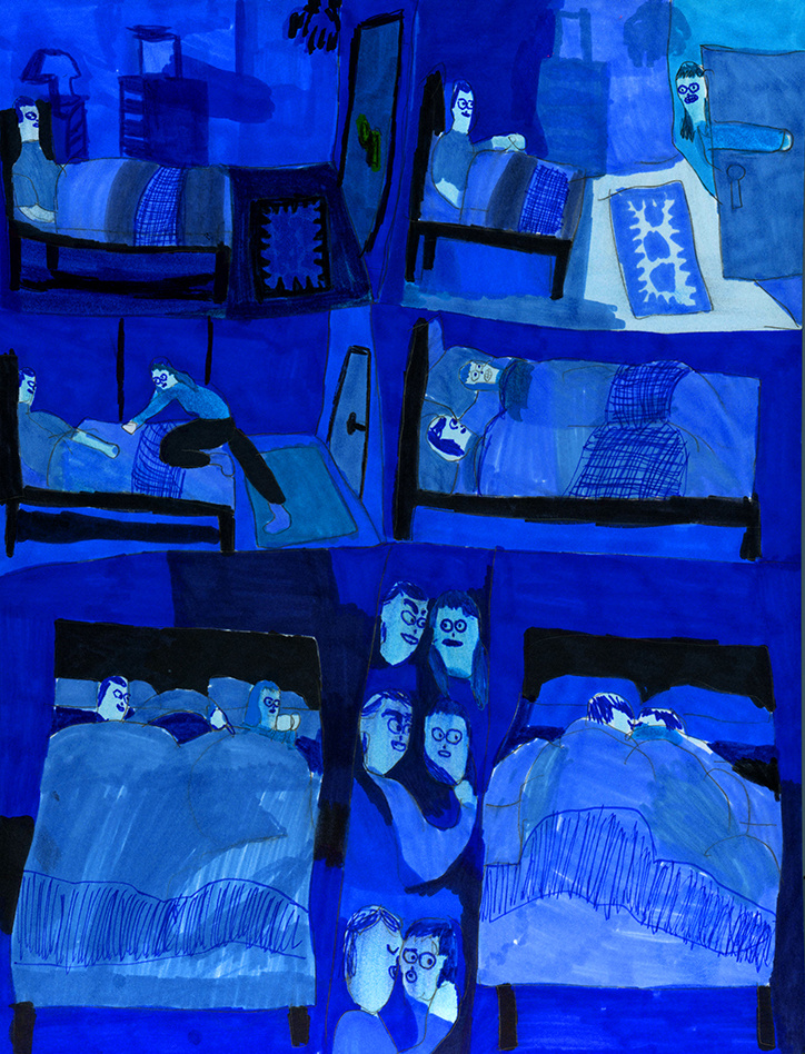 入夜狂想曲 | 美国漫画家、插画家 Tara Booth