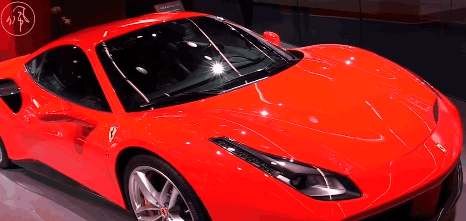 售价340万的法拉利448 GTB跑车, 性能极致, 霸气无敌