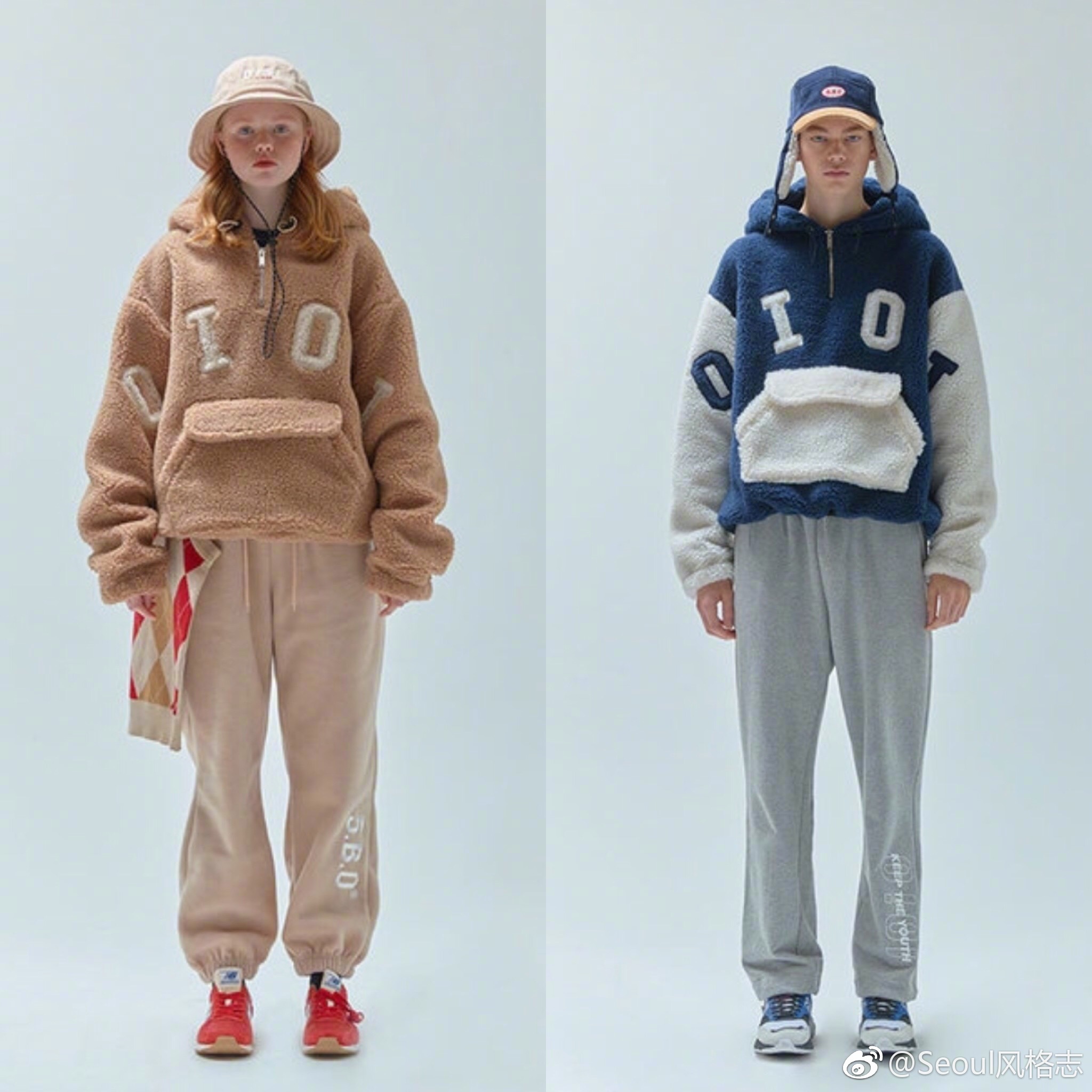 5252 by OiOi 18FW LOOKBOOK,兼具时尚感的同时又极其考虑保暖效果