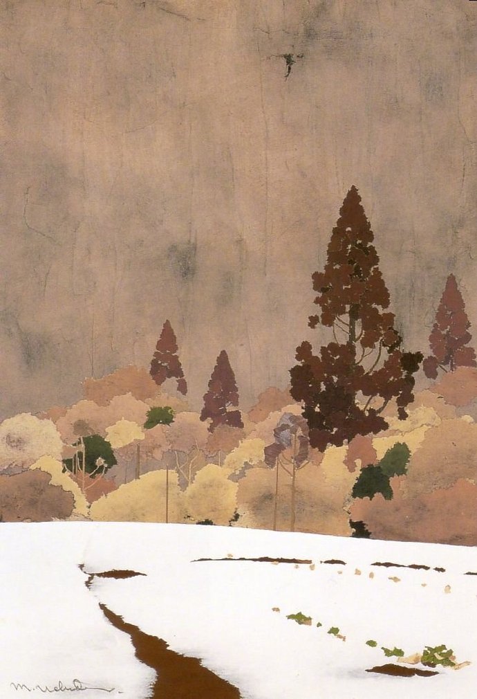 日本知名画家 内田正泰(Masayasu Uchida) 绘画作品