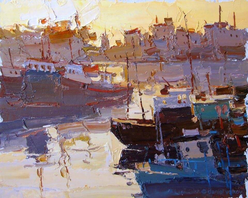 光色与肌理 | 艺术家 Daniel Volkov|光色|艺术家|肌理_新浪新闻