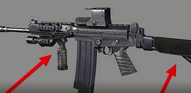 绝地求生：新枪SA58出现，将打破传统5.56子弹步枪