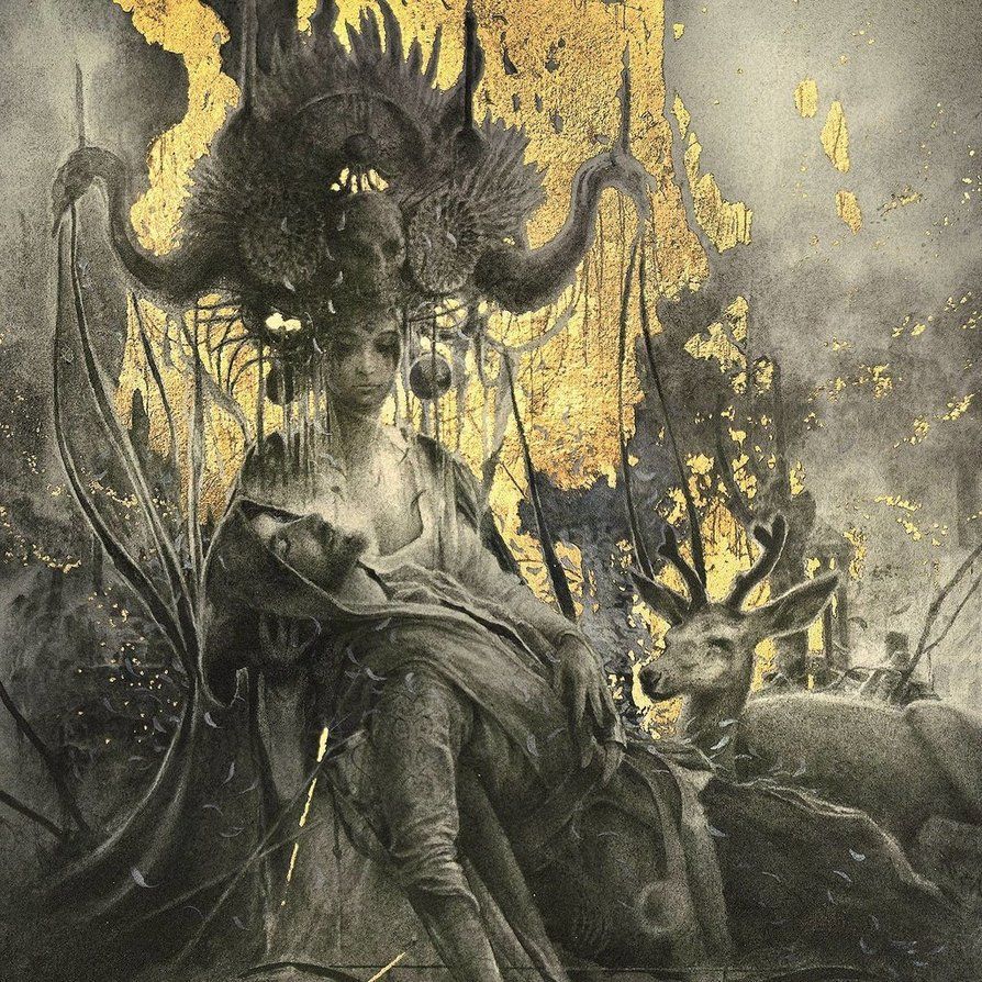 法国艺术家Yoann Lossel 作品 金箔绘画的奇妙世界