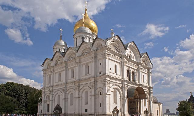 俄罗斯旅游景点普及: 莫斯科克里姆林宫