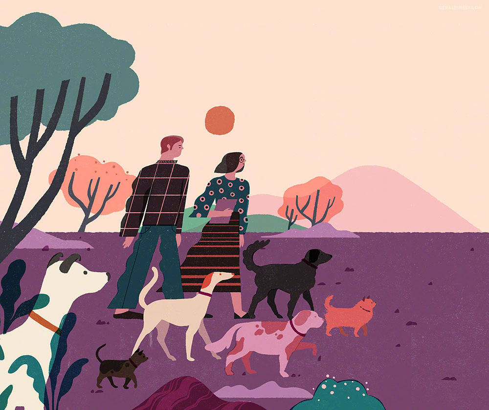 菲律宾插画师 Geraldine Sy 绘画作品