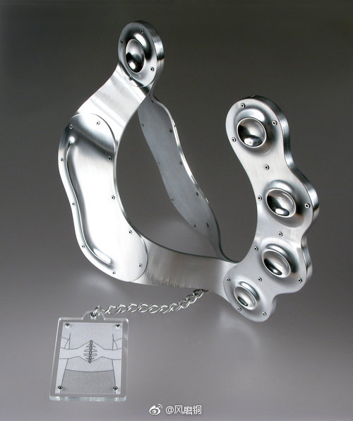 艺术家Jennifer Crupi使用精心制作的银质珠宝来传递肢体语言