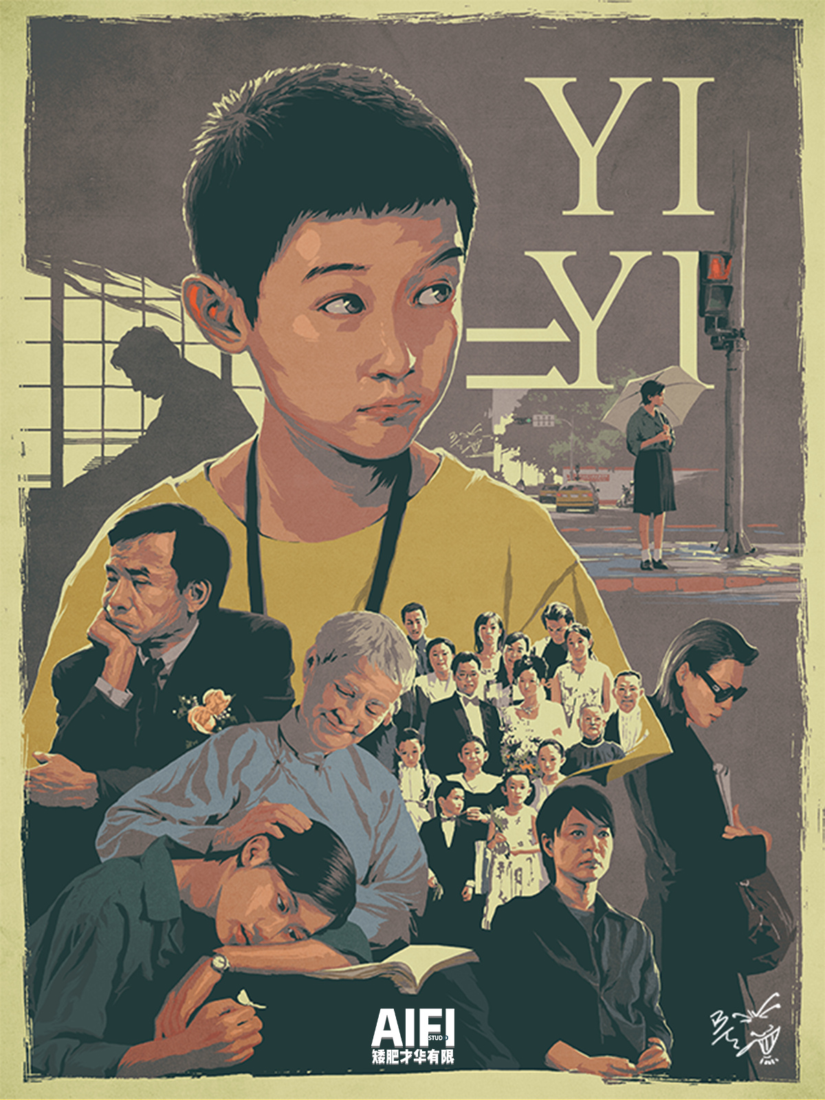 一组复古风格的电影插画海报，你看过哪部呢？ / by.|插画|海报|电影_新浪新闻