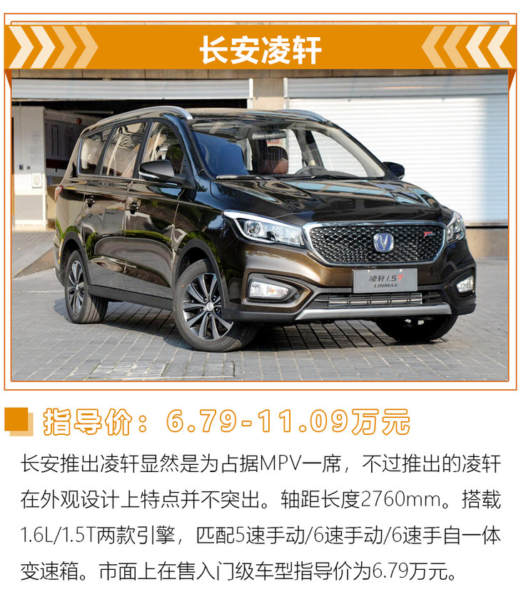 7万就有8英寸中控大屏 三款国产MPV导购手册-新浪汽车