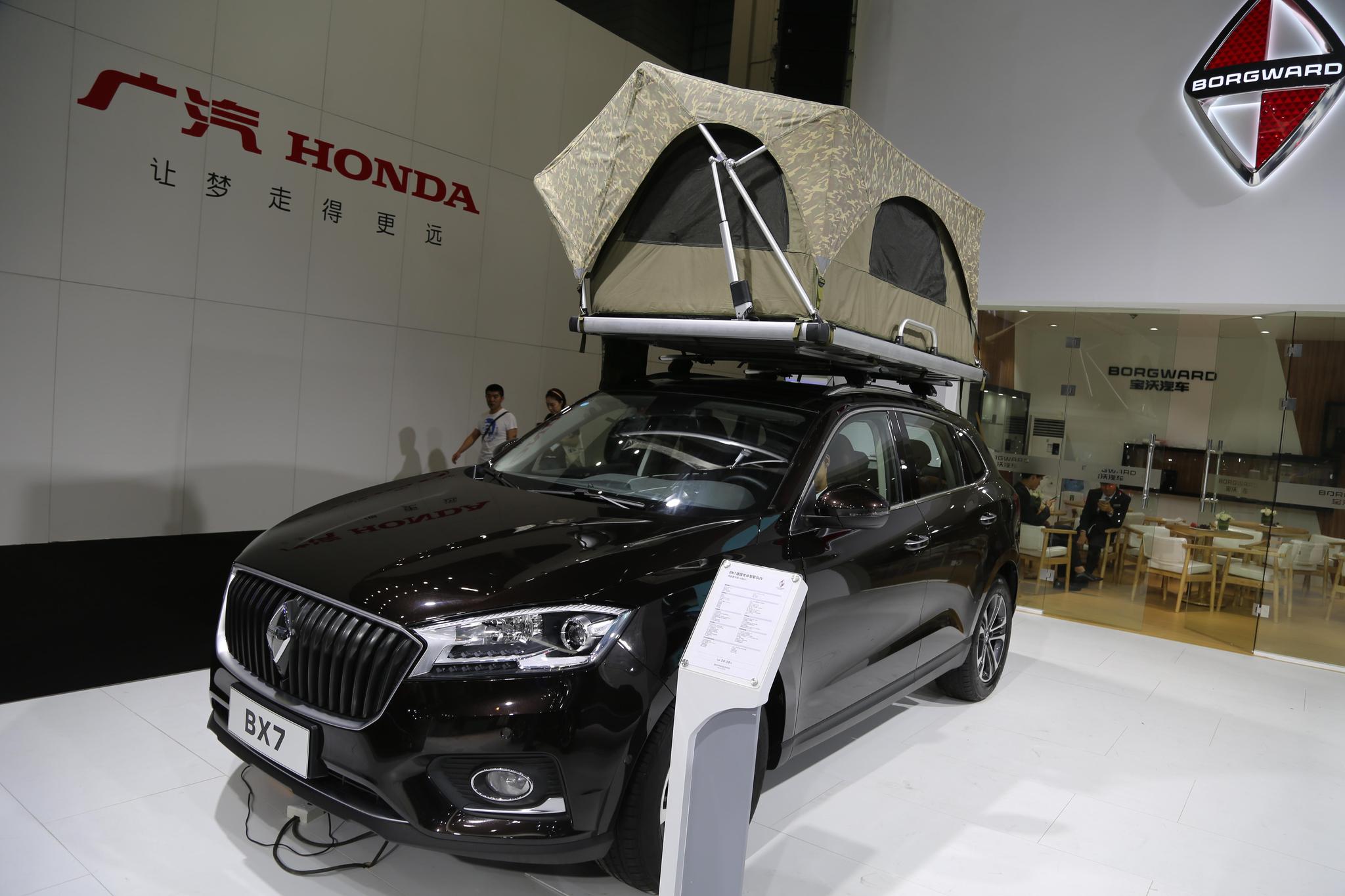 宝沃汽车-宝沃BX7，20万级别宽体SUV，车展实拍！-新浪汽车