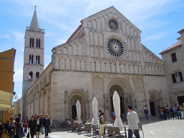 扎达尔(Zadar)位于亚得里亚海沿岸|扎达尔|亚得里亚海|克罗地亚_新浪新闻