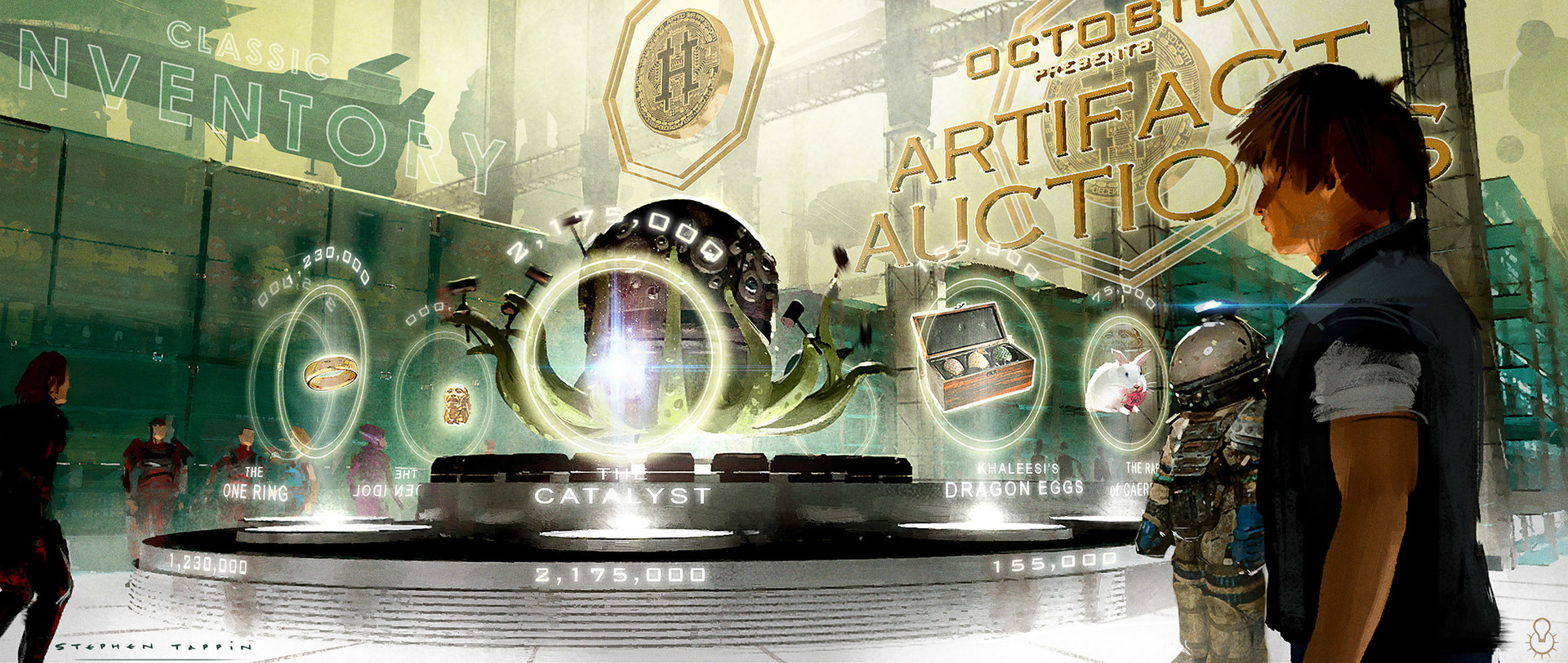 作品赏析 Stephen Tappin工业光魔视效艺术总监《头号玩家》概念|头号玩家|艺术总监|传送门_新浪新闻