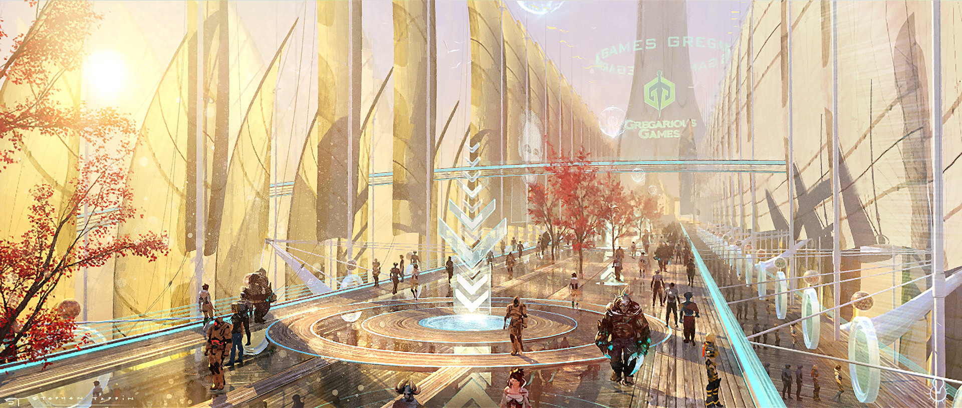 作品赏析 Stephen Tappin工业光魔视效艺术总监《头号玩家》概念|头号玩家|艺术总监|传送门_新浪新闻