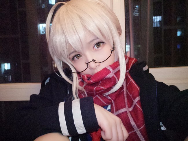 动漫COS：FGO，迷之女主角x alter，说吧！维他柠檬茶抢眼！