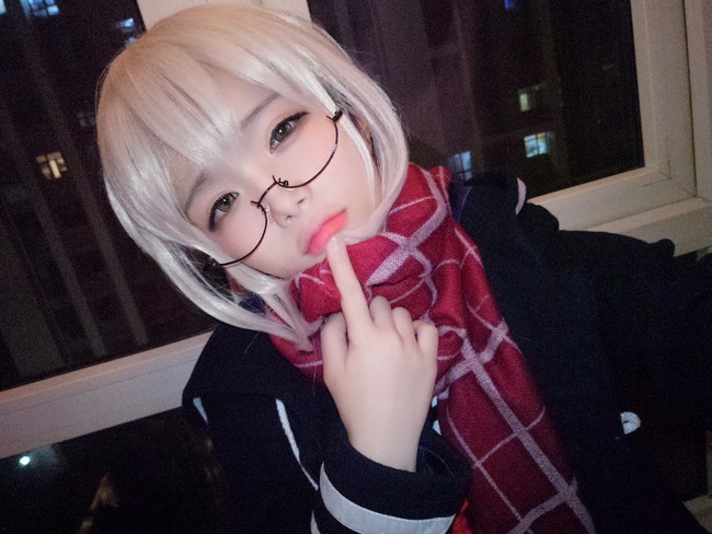 动漫COS：FGO，迷之女主角x alter，说吧！维他柠檬茶抢眼！