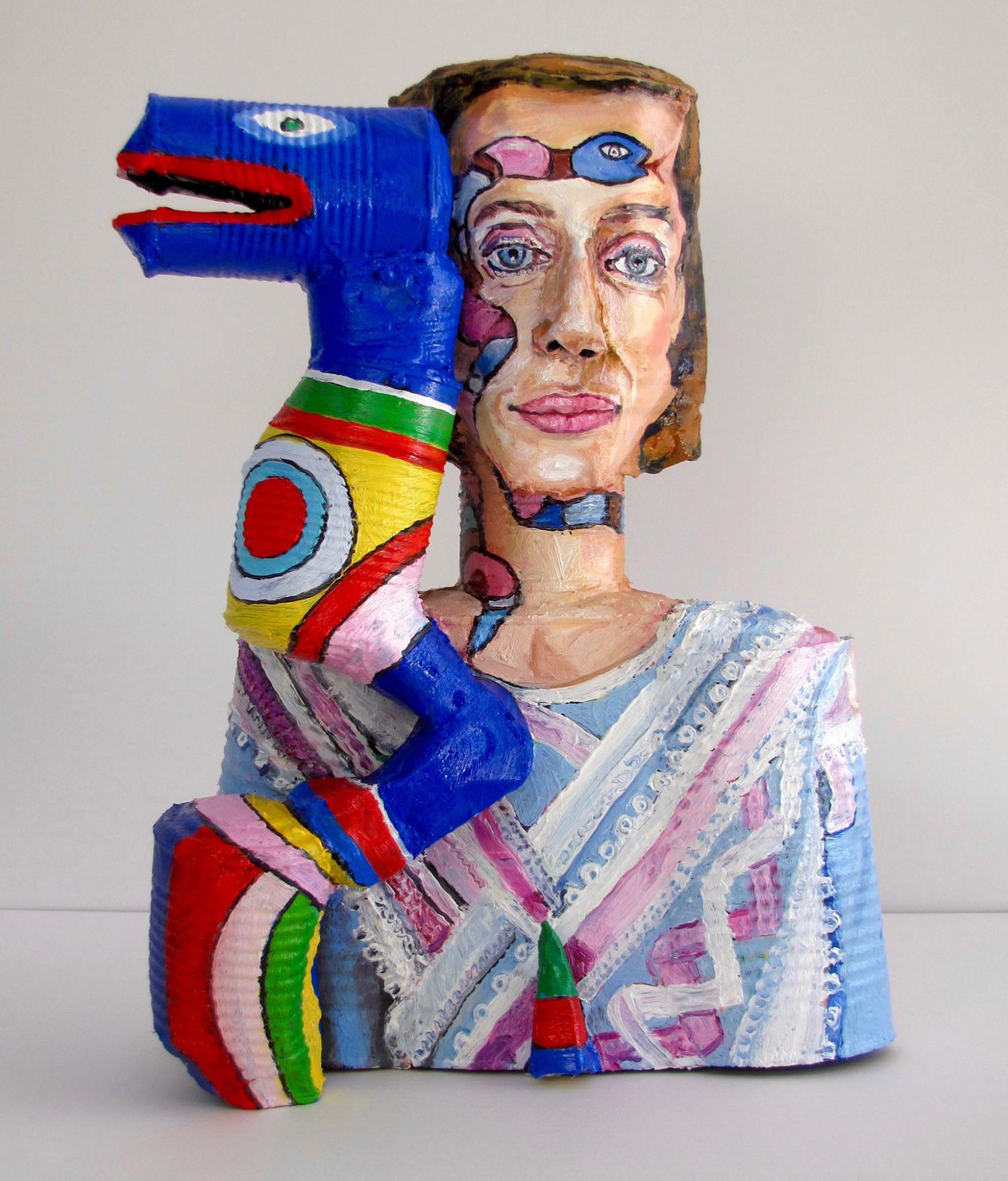 艺术家 Allan Rubin 在铁皮罐头上的绘画艺术品|绘画|铁皮|艺术品_新浪新闻