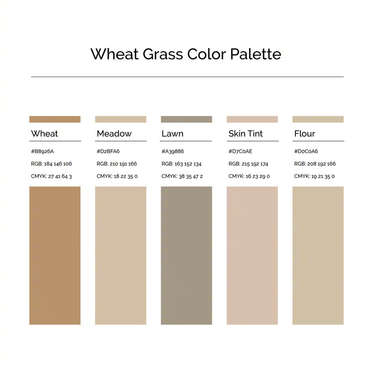 一组高级感配色方案，附有色值~