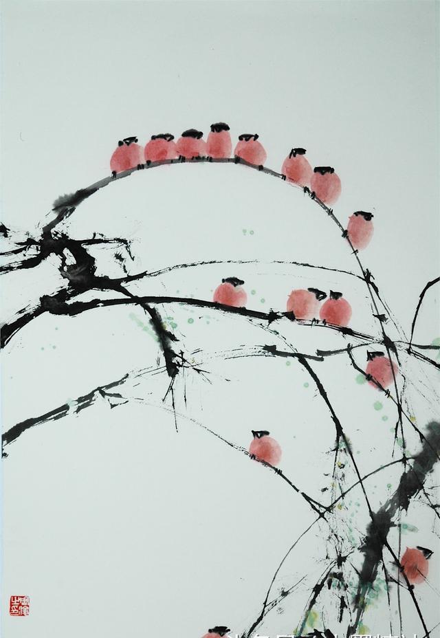 艺术家周俊：个性鲜明的当代中国花鸟画