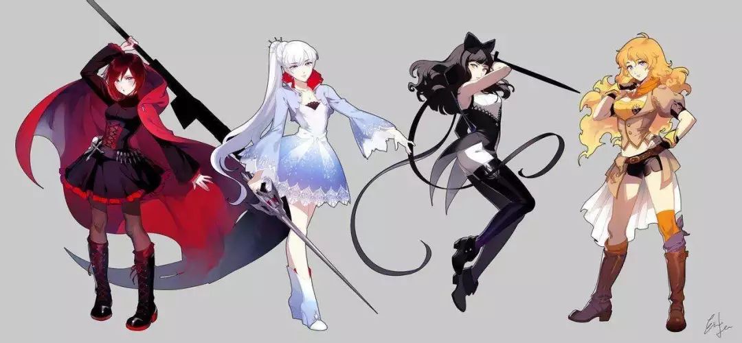 美国酷炫日式动漫《RWBY》第六季来了|武器|动画|公鸡_新浪新闻