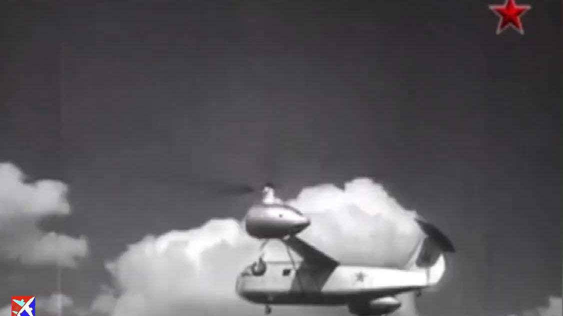 前苏联布拉图欣B-11横列双旋翼直升机_新浪新闻