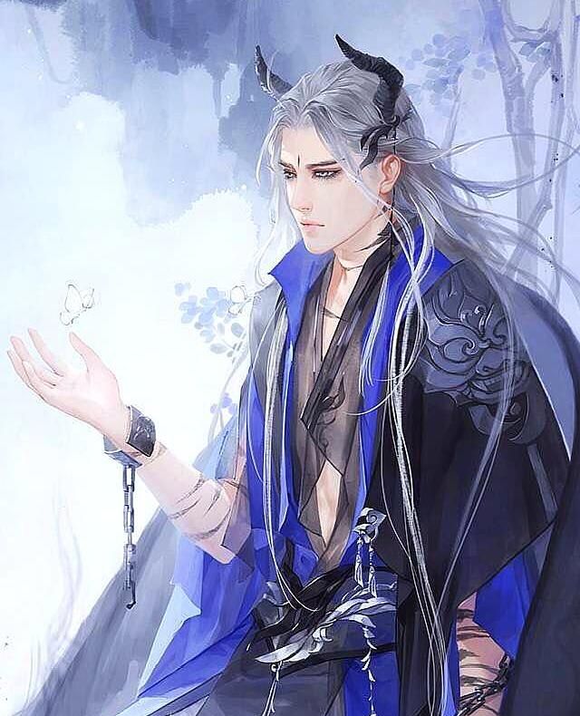 人物绘画，古风男神插画图集，如沐春风的画风