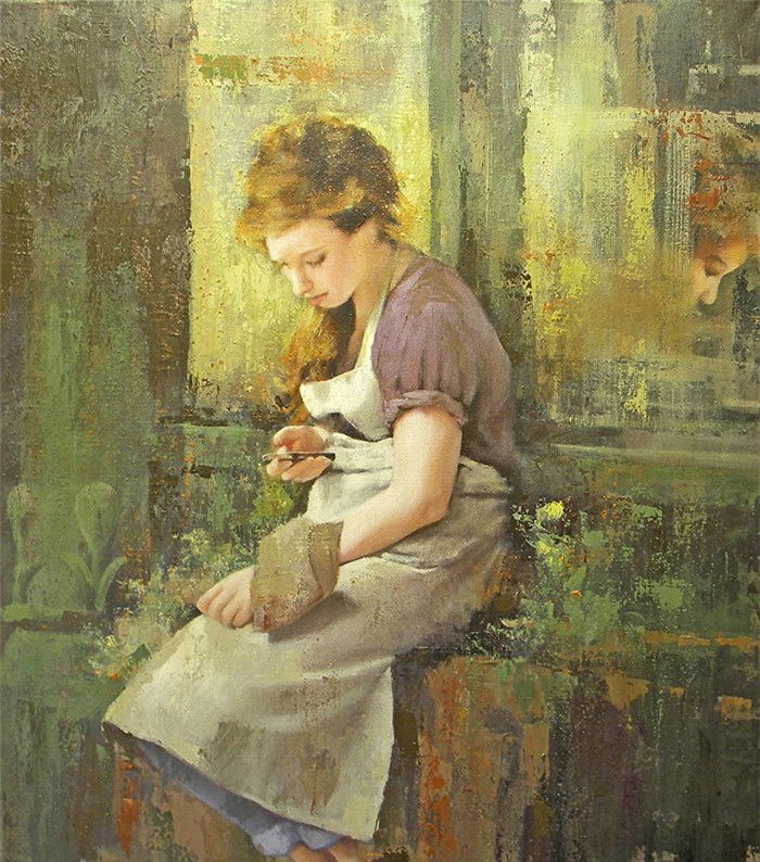 美国女画家J.M.Brodrick油画作品欣赏|油画|画家|J.M_新浪新闻