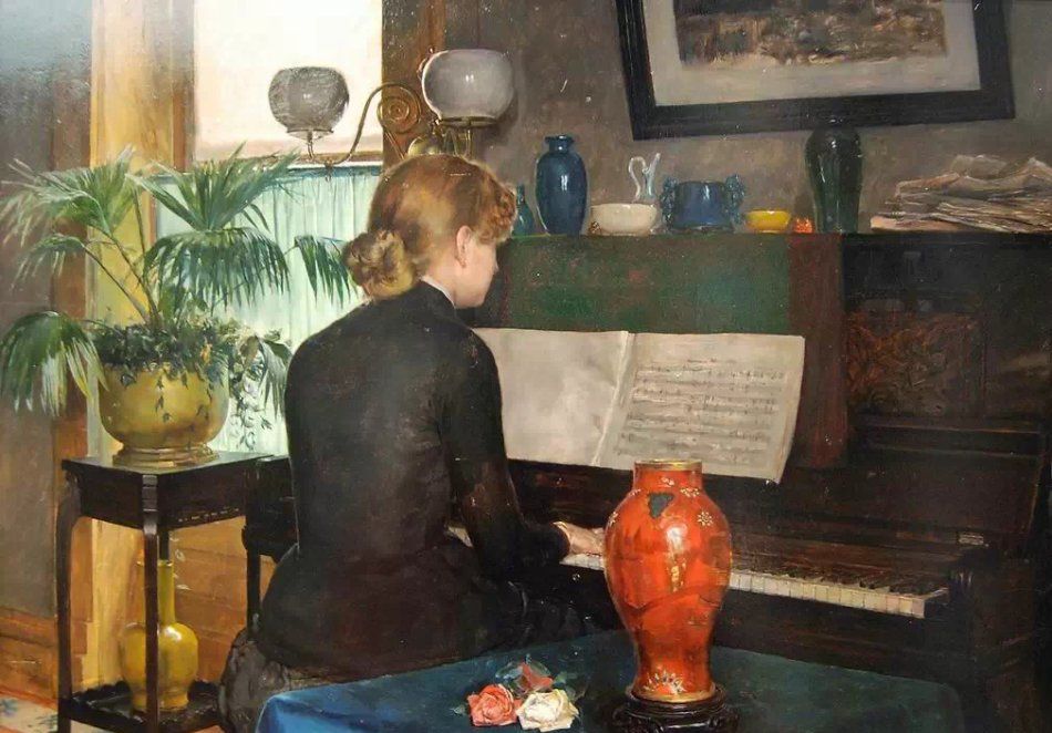 19世纪美国艺术家Charles Frederic Ulrich作品欣赏|艺术家|作品欣赏_新浪新闻